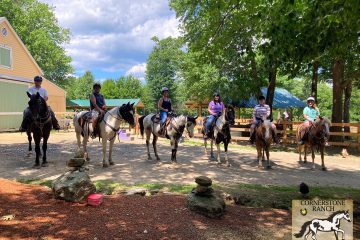 Guided Horseback Trail Ride in Princeton, MA | Cornerstone Ranch
