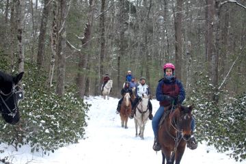 Guided Horseback Trail Ride in Princeton, MA | Cornerstone Ranch