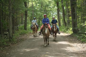 Guided Horseback Trail Ride in Princeton, MA | Cornerstone Ranch