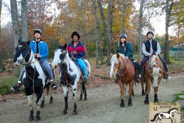 Guided Horseback Trail Ride in Princeton, MA | Cornerstone Ranch