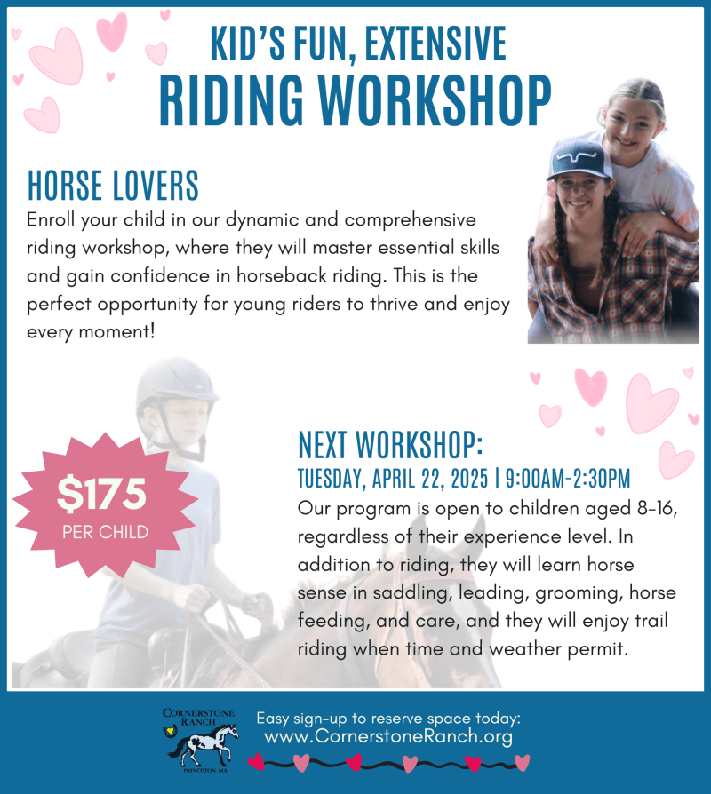 Cornerstone Ranch | Horseback Riding in Princeton, MA